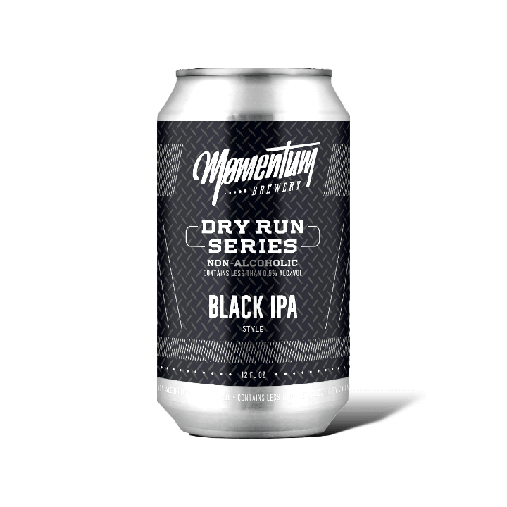 Momentum Brewery - NA Beer - Black IPA "Dry Run Series“ Non-Alcoholic ...